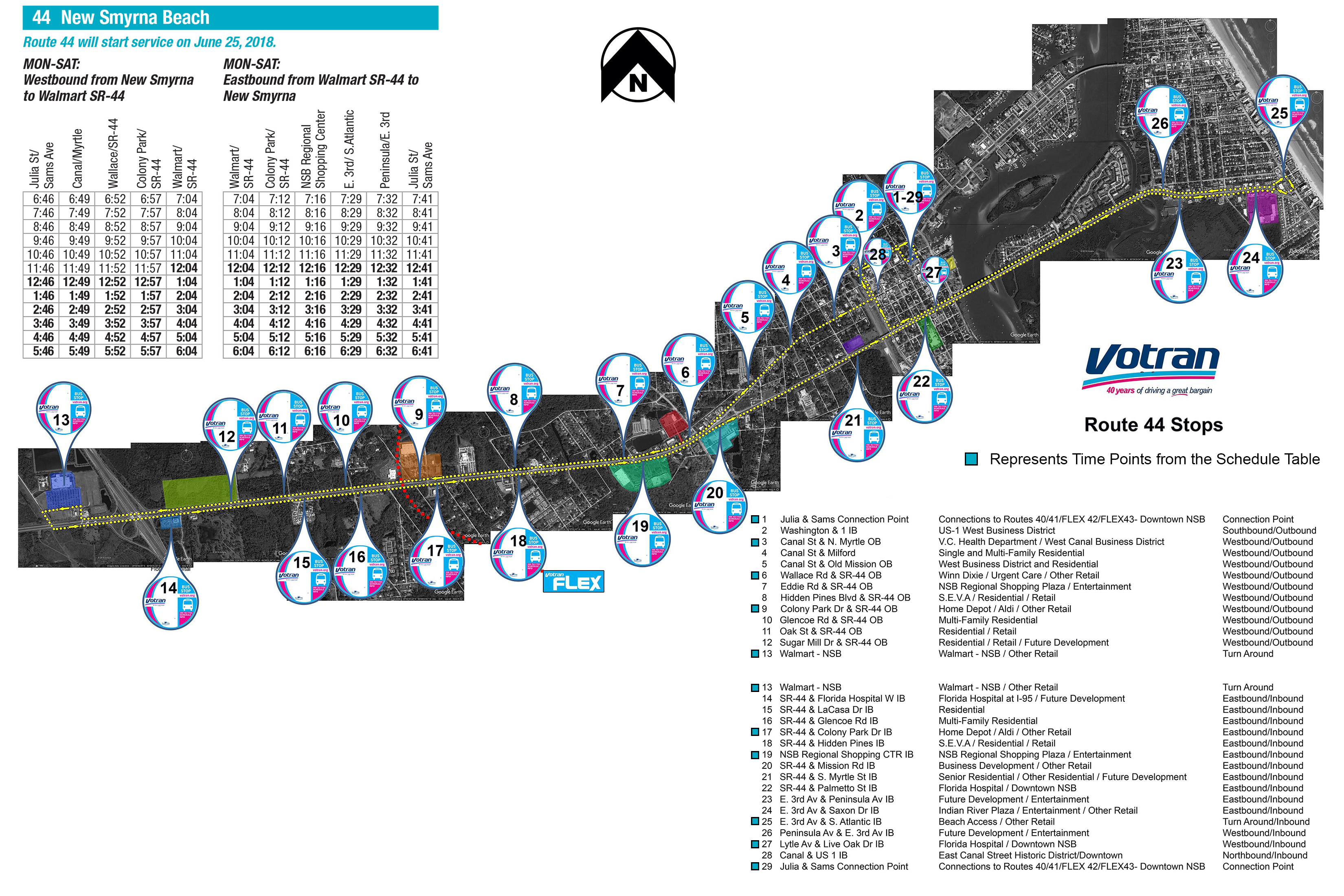 New Votran service in NSB